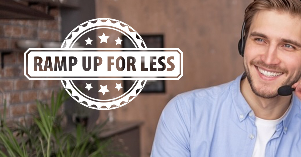 Ramp Up For Less | Cost-Effective CX Outsourcing Incentive Program